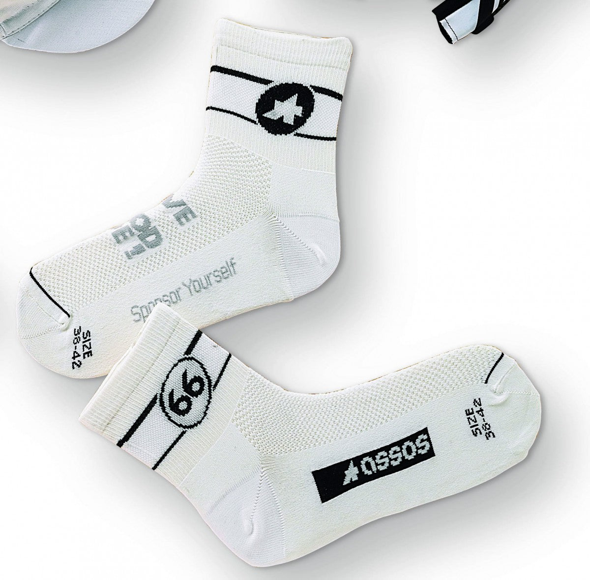 Assos 6 Day Socks White – Swiss Iconic